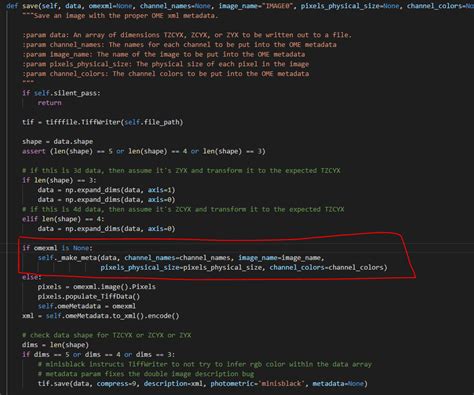 Writing To A Tiff File With Voxel Spacing Error In Codebase