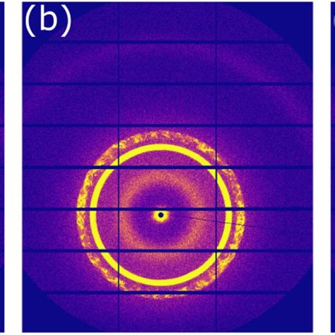 2 D Saxs Patterns From A Levitated Oleic Acid Sodium Oleate Particle