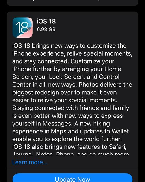 ios 18 rc is out this should be the final version of ios 18 released