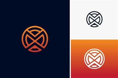 Premium Vector Elegant Circle Letter M Logo Design Concept Creative