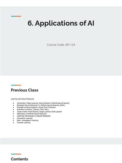 Ch 6 Applications Of Ai Nlp Pdf Artificial Neural Network Part Of Speech