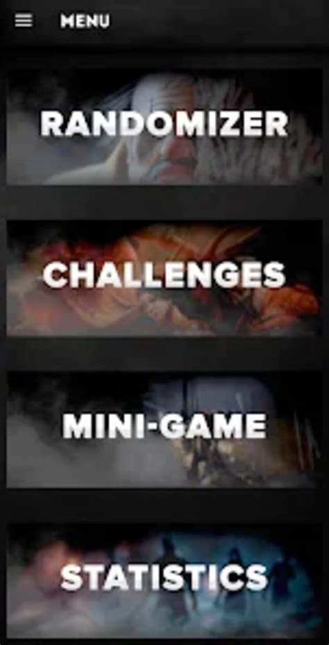 randomizer and statistics dbd for android download