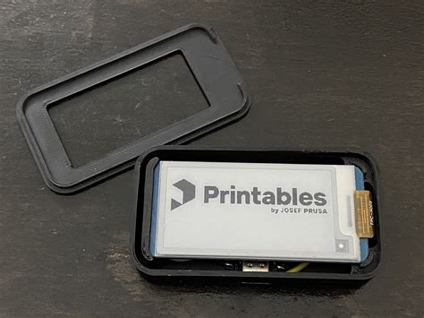 E Paper E Ink Display Case ESP32 C3 Super Mini Waveshare E Paper HAT 2 13 By Maggoh