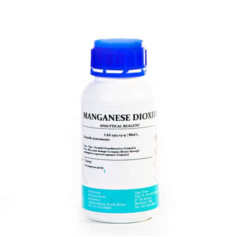 Manganese Dioxide Solution Manganese Dioxide Mno2 80 85 For Salle