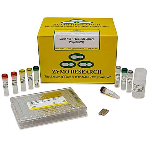 Quick 16S Plus NGS Library Prep Kit V4 96 Preps With Index Primer Set 4