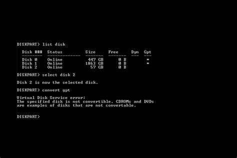 The Specified Disk Is Not Convertible 2 Ways To Fix
