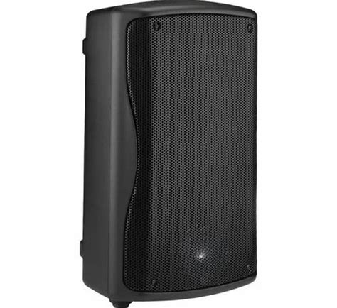 Black Powered Pa Speaker W At Best Price In New Delhi ID