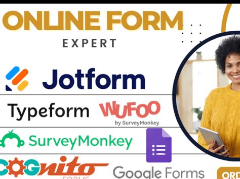 Jotform Typeform Google Form Surveymonkey Online Form Quiz With Logic Upwork