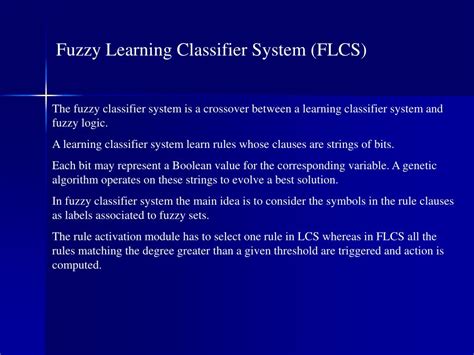 ppt learning classifier systems to intrusion detection powerpoint
