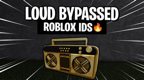 Very Loud Bypassed Roblox Boombox Audio Codes Ids Part 5 [working ] Youtube