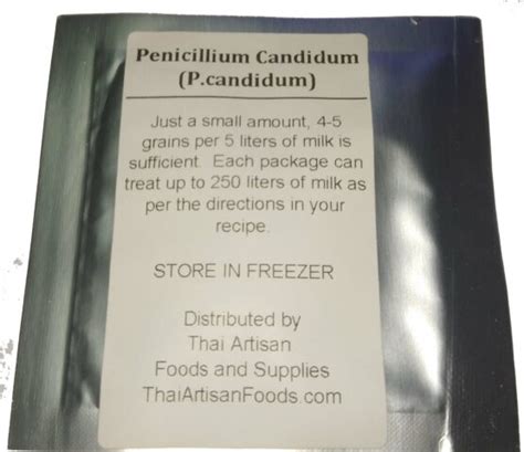 Penicillium Candidum (P.candidum) - Thai Artisan Foods and Supplies