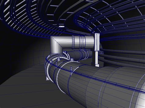 Cern Large Hadron Collider 3d Model 3d Models World