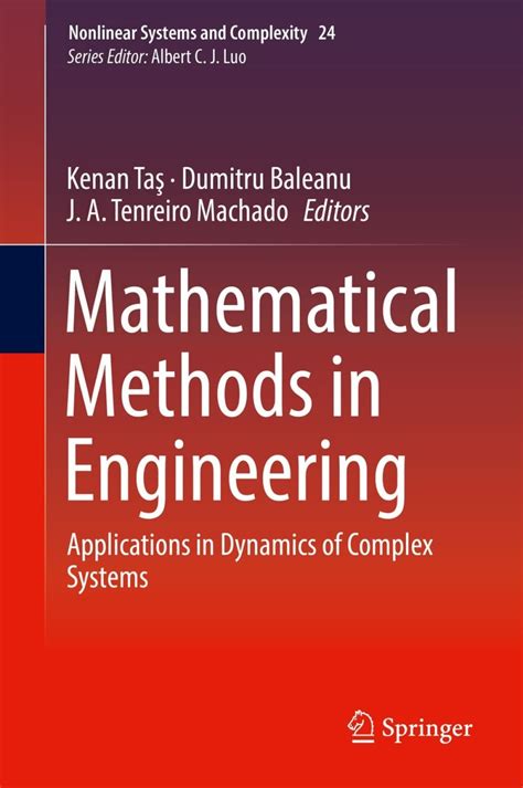 Mathematical Methods In Engineering Applications In Dynamics Of Complex Systems Premiumjs Store