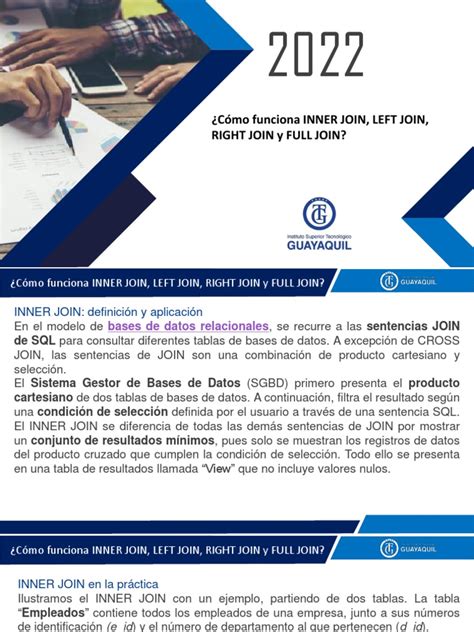 Base De Datos Manual Inner Join Pdf