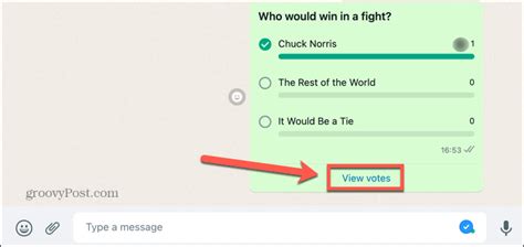 How To Create A Poll On WhatsApp