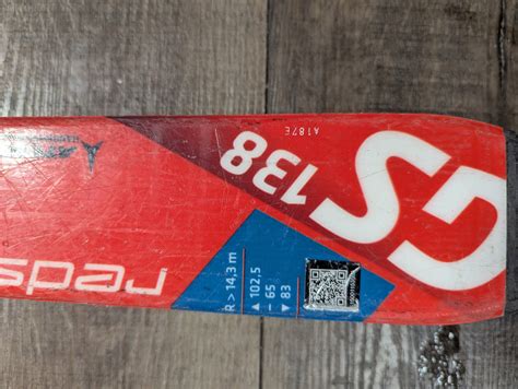 Atomic Redster Gs Skis 138cm With Atomic Xtl 7 5 Bindings See Notes