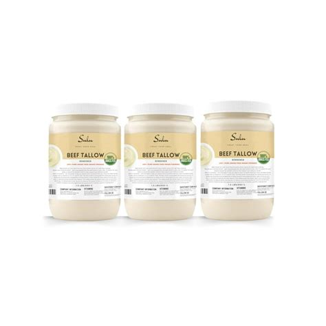 100 Pure Rendered Grass Fed And Grass Finished Beef Tallow Food Grade
