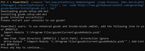 How You Can Combine The Linux Sudo Home Windows Port And Powershell