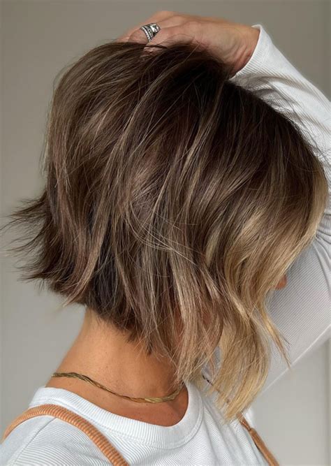 Creative Inspirations For Bob Haircut Styles Blonde To Lived In Brunette