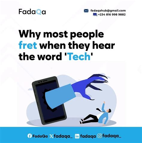 fadaqa how to deal with tech anxiety fadaqa posted on the topic