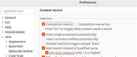 Switch Back To Completion Inserts Instead Of Completion Overrides
