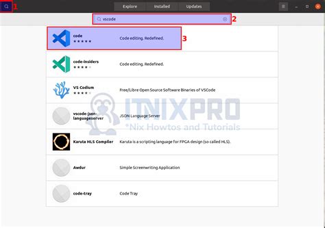 Install Vs Code Editor On Ubuntu 2204