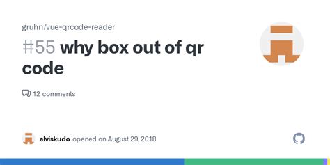 why box out of qr code · issue 55 · gruhn vue qrcode reader · github