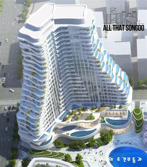 블라인드 부동산 송도 롯데몰 고화질 조감도