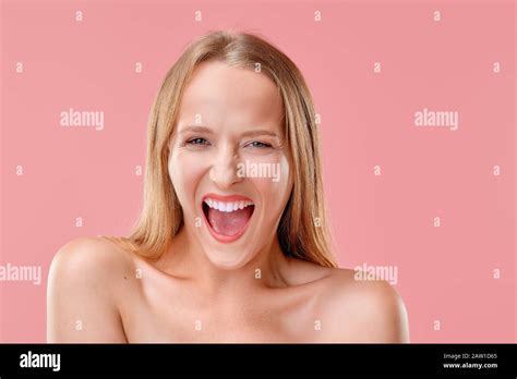 Mouth Open Wide Woman Closeup Hi Res Stock Photography And Images Alamy