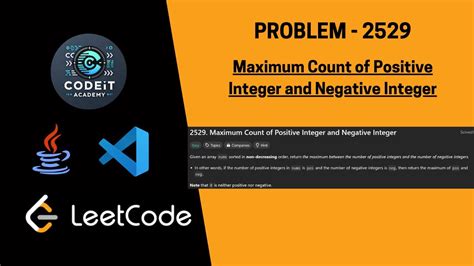 Leetcode2529 🚀 Binary Search Magic Count Positives And Negatives In Olog N 🔥 Youtube