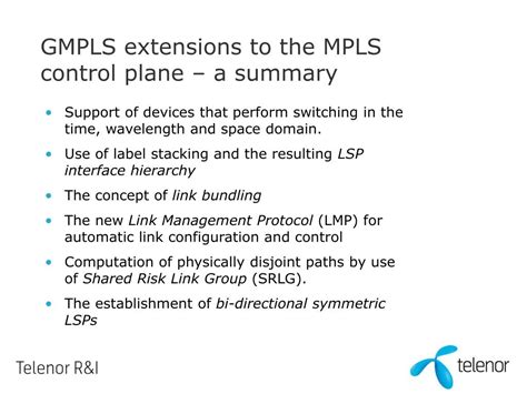 ppt an introduction to mpls and gmpls and briefly t mpls powerpoint