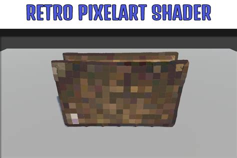 Retro Pixelart Shader ビジュアルエフェクト シェーダー Unity Asset Store