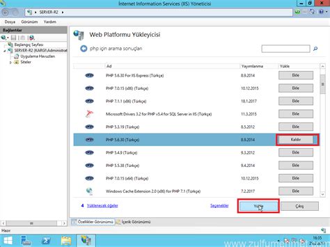 Windows Server Iisde Php Ve Mysql Kurulumu Zülfü Mehmet
