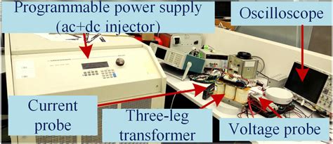 A Photograph Of Experimental Setup For The Investigation Of Transformer