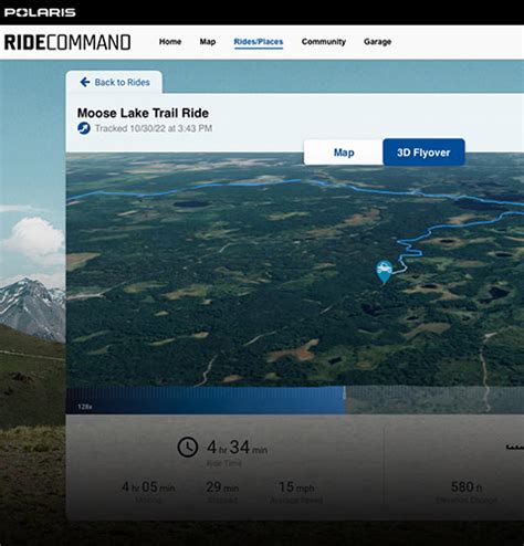 Ride Command Touch Screen Display And Gps Navigational System Polaris Off Road Vehicles