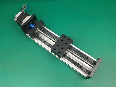 Ball Screw Linear Guide Slide Module Rm1204 Sfu1204 With 23 Nema 57 Stepper Motor Gx Series Ball