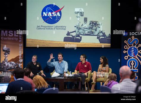 Nasas Mars Science Laboratory Mission Is Showcased At A Public Event
