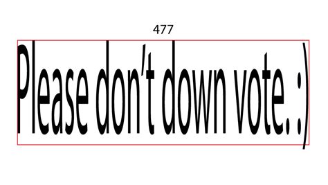 Javascript Font Width And Height To Match Div In Js Or Css Stack
