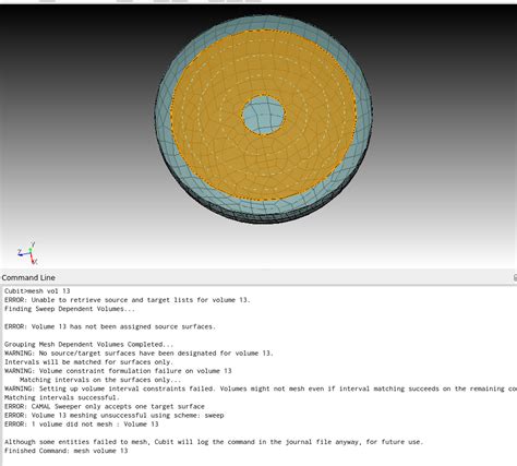 How Can I Mesh A Hemisphere Using Hexahedral Elemets Meshing Coreform Llc