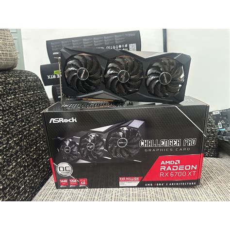 Asrock Amd Radeon Rx Xt Challenger D Gb Shopee Malaysia