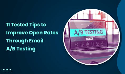 11 Tested Tips To Improve Open Rates Through Email A B Testing In 2023