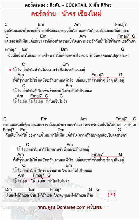 Fanpage น้าจร เชียงใหม่ สอนกีต้าร์ อูคูเลเล่ ⛔️ ดึงดัน Cocktail ⛔️ X ตั๊ก ศิริพร คอร์ด