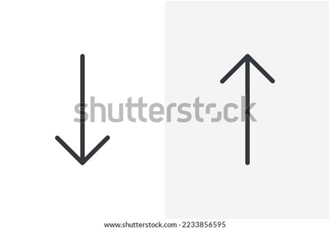 Arrow Key Icon Set Vector Arrow Stock Vector Royalty Free 2233856595