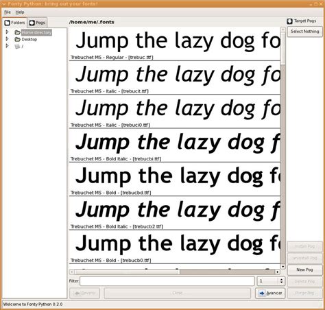 Debian Package Of The Day Static Archived Copy Blog Archive Fonty Python Manage Your Fonts
