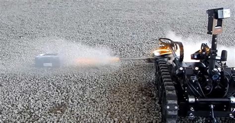 Mk3 Caliber® Eod Robot Disrupting Package Icor Technology Tactical And Security Robotics Products
