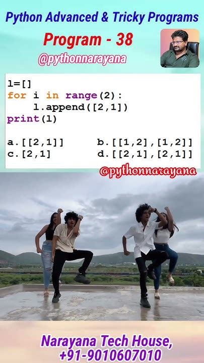 Python Advanced And Tricky Program 38 Youtube