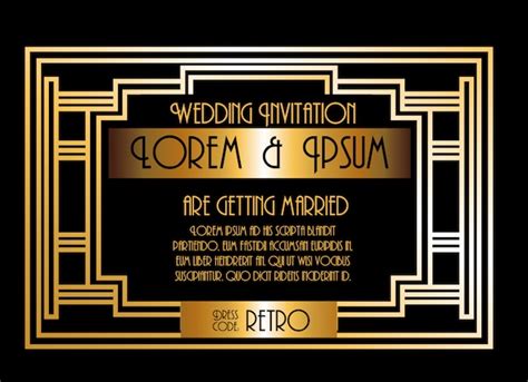 Premium Vector Gatsby Design