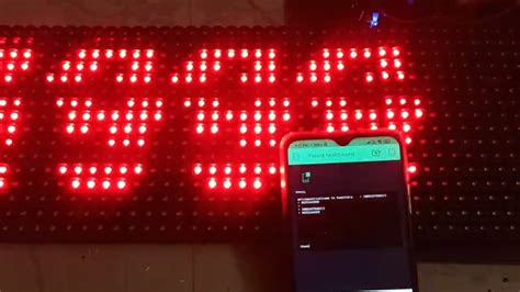 Iot Based Smart Notice Board Using Arduino And P10 Display Youtube