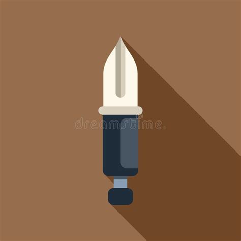 Fountain Pen Nib Drawing Instrument Writing Tool Illustration Stock Vector Illustration Of