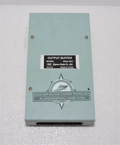 Jrc Output Buffer Nqa 4351 Alang Ship Salvage And Marine Technology